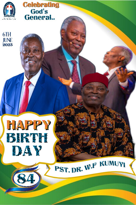 God's General HBD Template | PosterMyWall