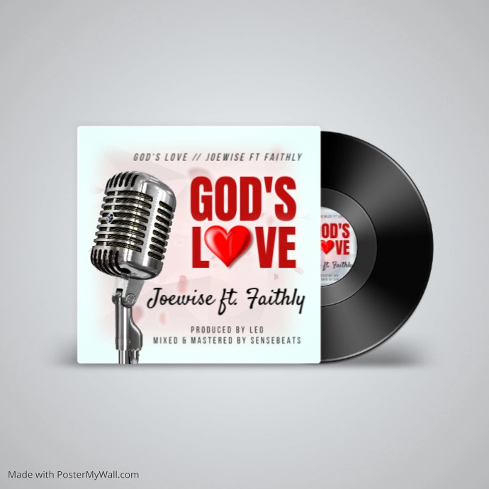 Copy of God's Love Song Music Cover Artwork Design | PosterMyWall