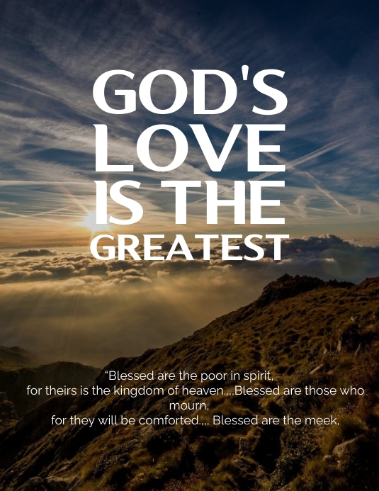 GOD church template | PosterMyWall