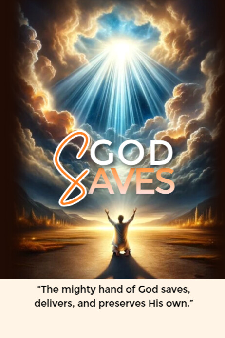 GOD SAVES Template | PosterMyWall