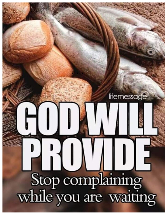 Copy of God will provide stop complaining | PosterMyWall