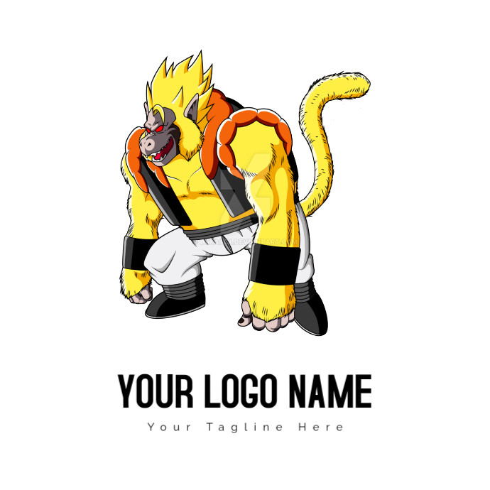 Goku Vegeta Gohan Raditz Trunks Logo Template | PosterMyWall