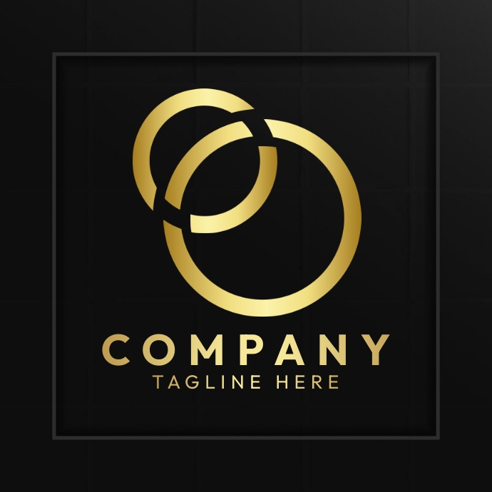 Copy of Gold Circles Logo | PosterMyWall