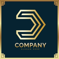 Gold Logo Design Template | PosterMyWall