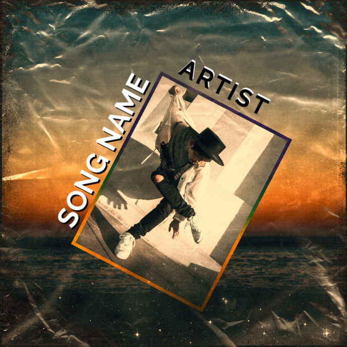 Copy of Gold Cover music Album art trap mixtape rap | PosterMyWall