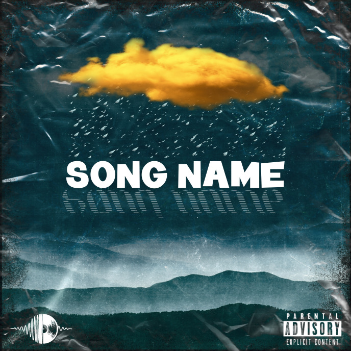 Copy of Gold Cover music Album art trap mixtape rap | PosterMyWall