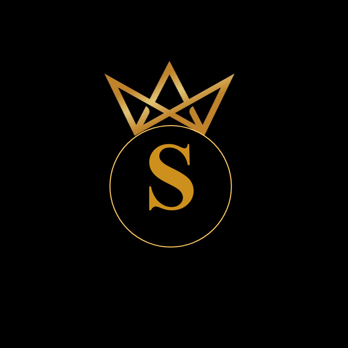 Gold crown logo Templat | PosterMyWall
