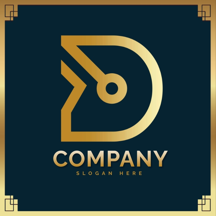 Copy of Gold Digital Logo | PosterMyWall