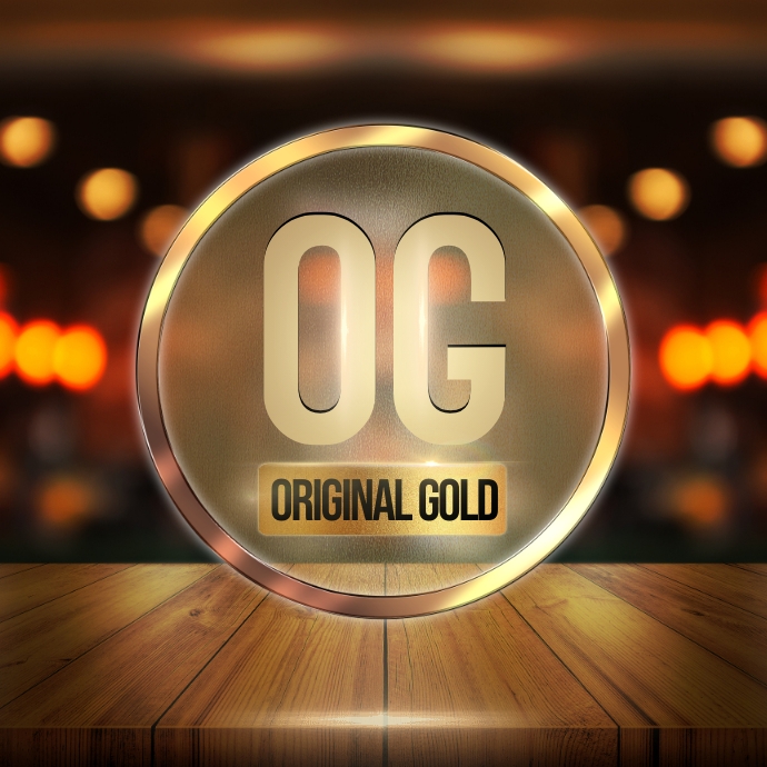 GOLD ELEGANT BAR LOGO DESIGN TEMPLATE | PosterMyWall