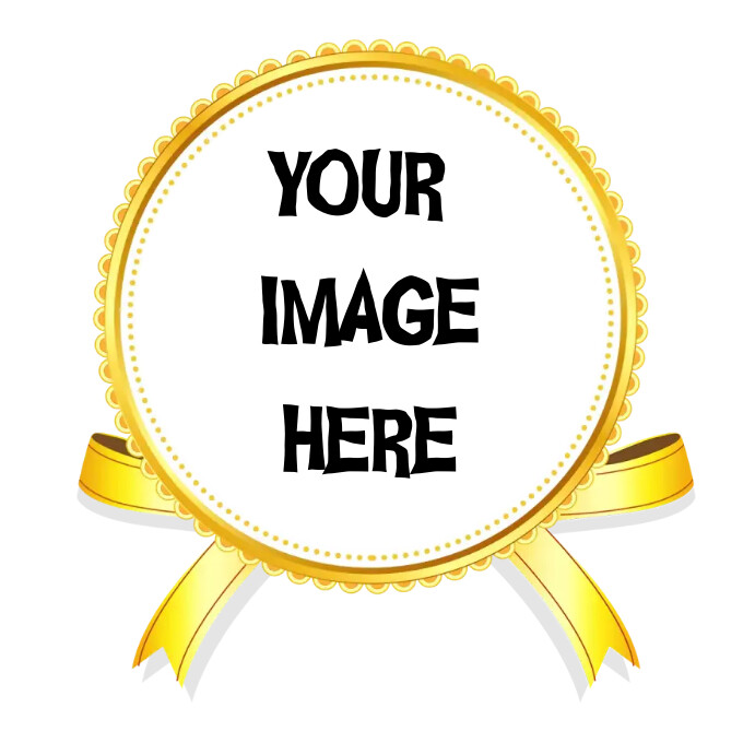 GOLD FRAME Template | PosterMyWall