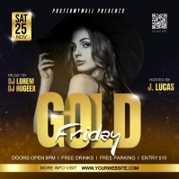 gold friday Template | PosterMyWall