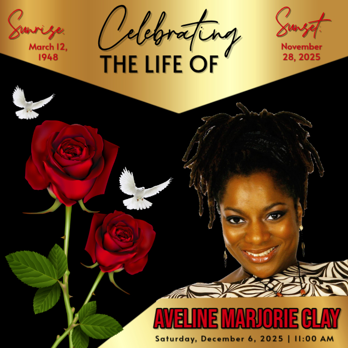 Gold Funeral Program, Black Gold Memorial Service Program Template ...