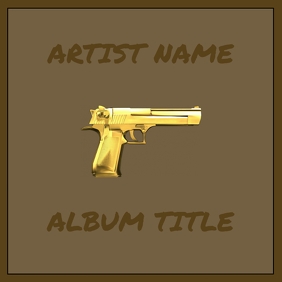 gun cover art Template | PosterMyWall