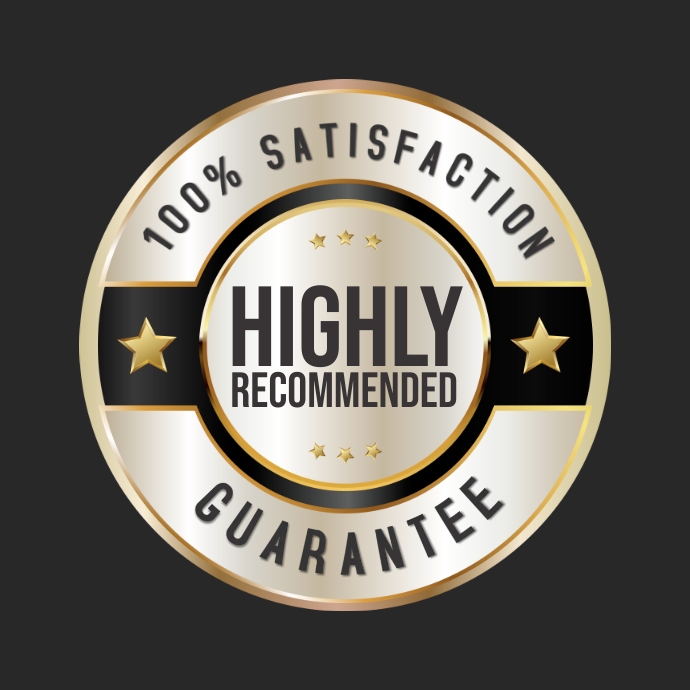 Copy of Gold Highly Recommended Label Sticker | PosterMyWall