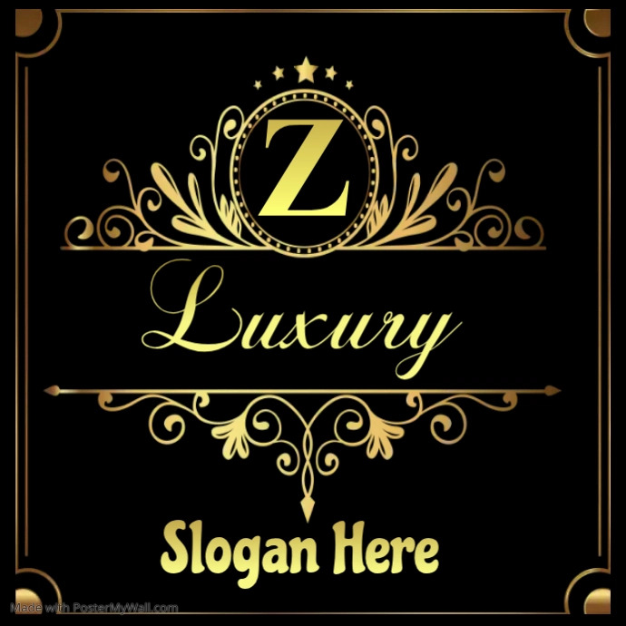 Gold Hotel Logo Template | PosterMyWall