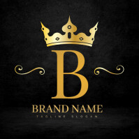 3D gold crown logo Template | PosterMyWall