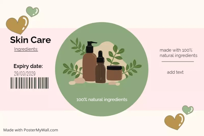 Copy of Gold Label Design | PosterMyWall