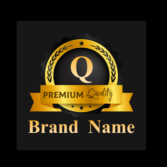 Gold Label Logo Template | PosterMyWall