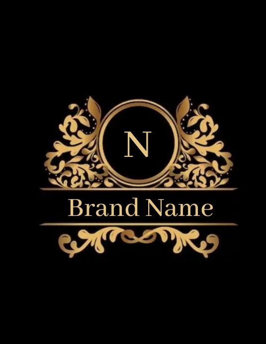 GOLD LABEL LOGO Template | PosterMyWall