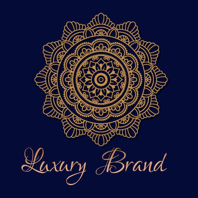 Gold Letter Logo Template | PosterMyWall