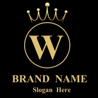 Gold Letter Logo Template | PosterMyWall