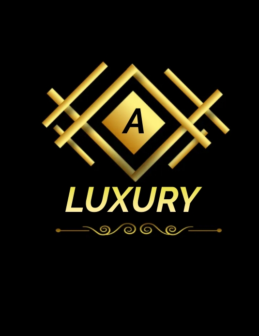 Gold letter logo Template | PosterMyWall