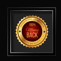 Gold Promo Logo Template | PosterMyWall