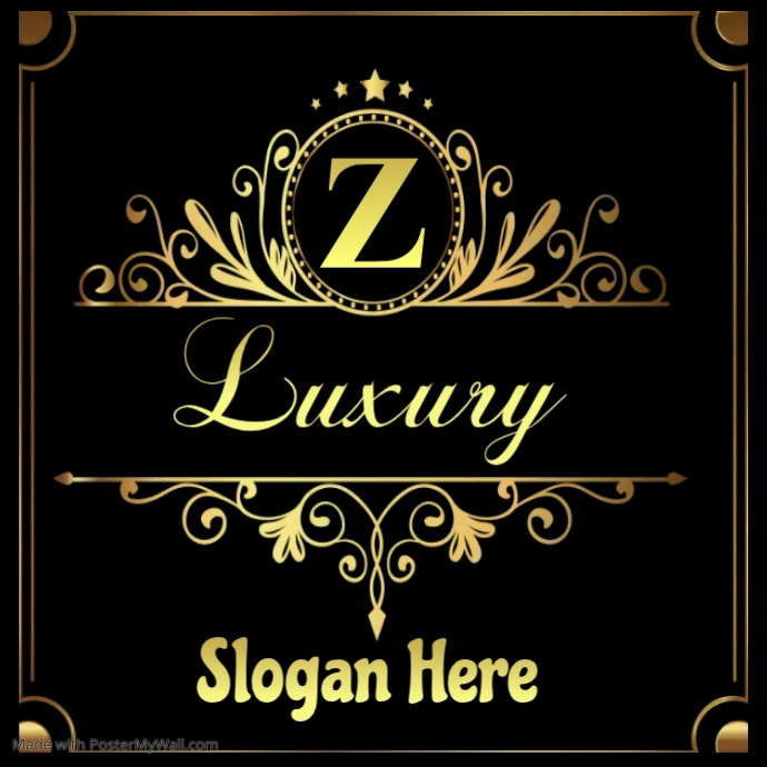 Gold Logo Template | PosterMyWall