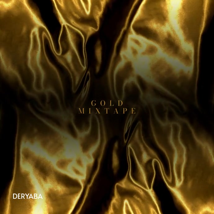 Gold Mixtape Video Album Cover Template | PosterMyWall