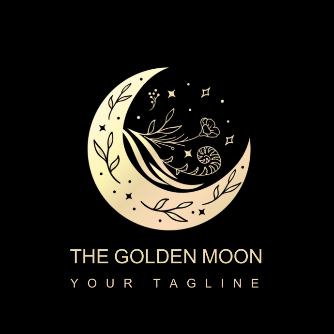 Salinan Gold Moon Business Logo Template (2) | PosterMyWall