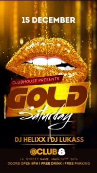gold event Template | PosterMyWall