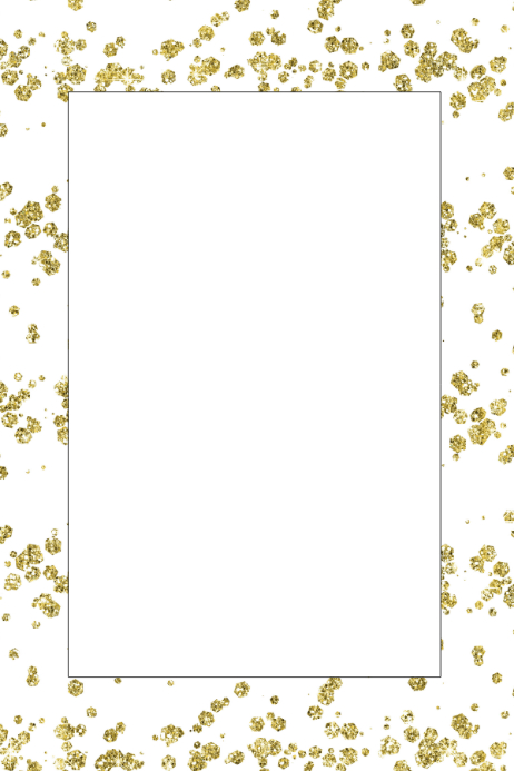 Copy of Gold Party Prop Frame | PosterMyWall
