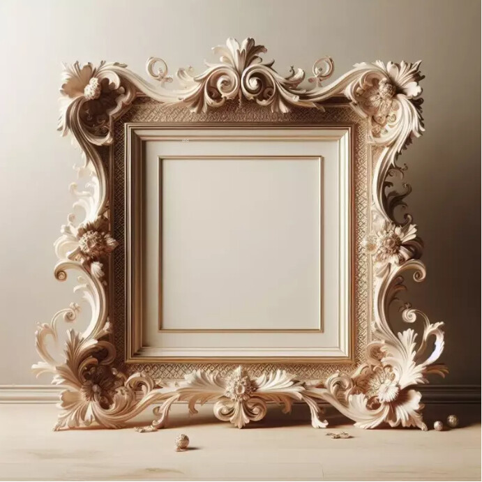 Gold photo frame Template | PosterMyWall