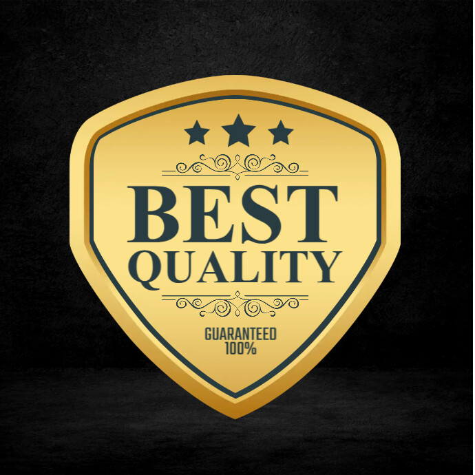 Copy of Gold Quality Logo | PosterMyWall