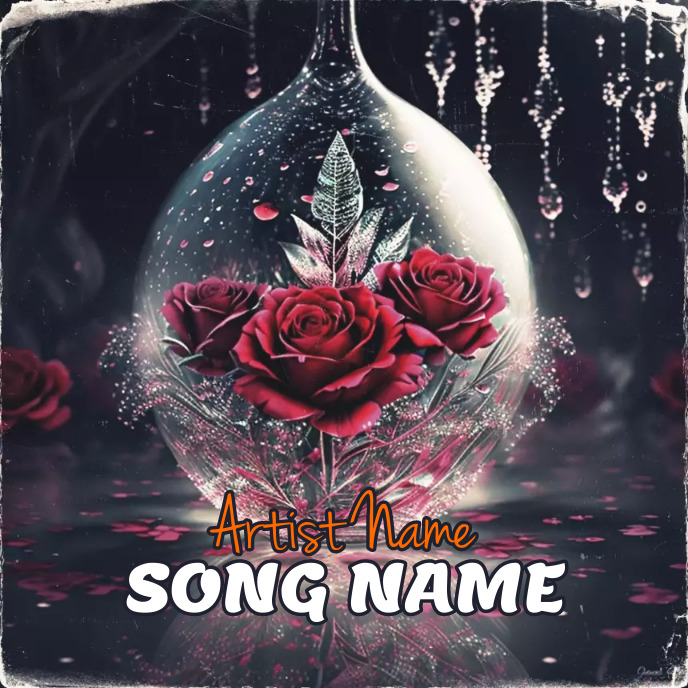 gold rose Album Cover art trap mixtape rap Template | PosterMyWall