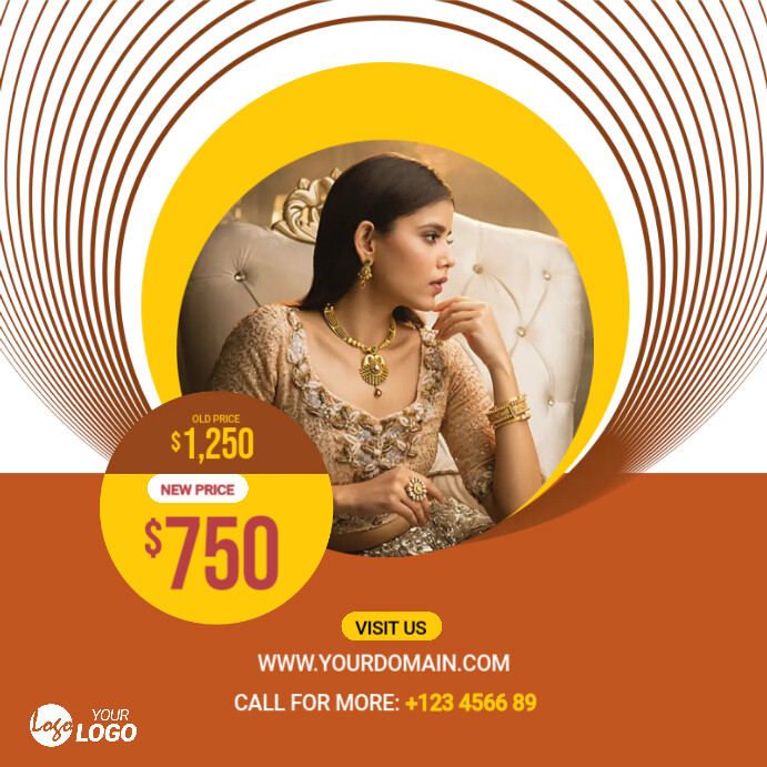 Gold Shop Template | PosterMyWall