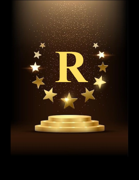 Gold star logo award Template | PosterMyWall