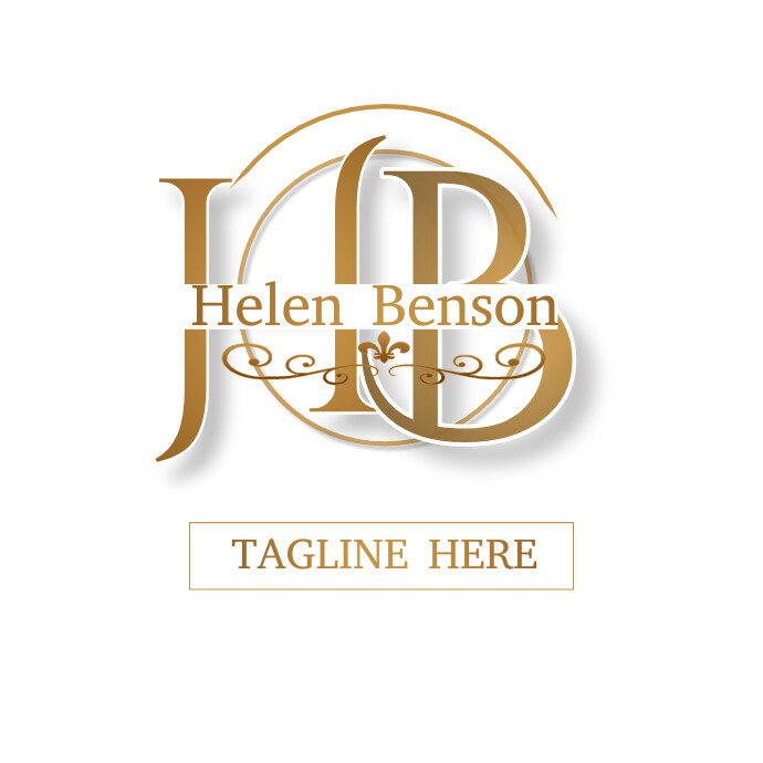 Gold Vintage Business Logo Template | PosterMyWall