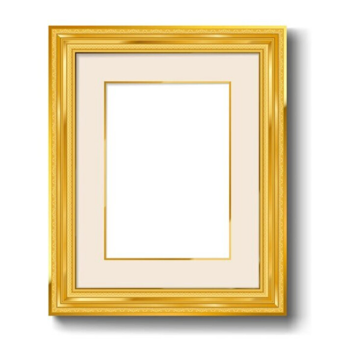 Gold vintage picture frame Template | PosterMyWall