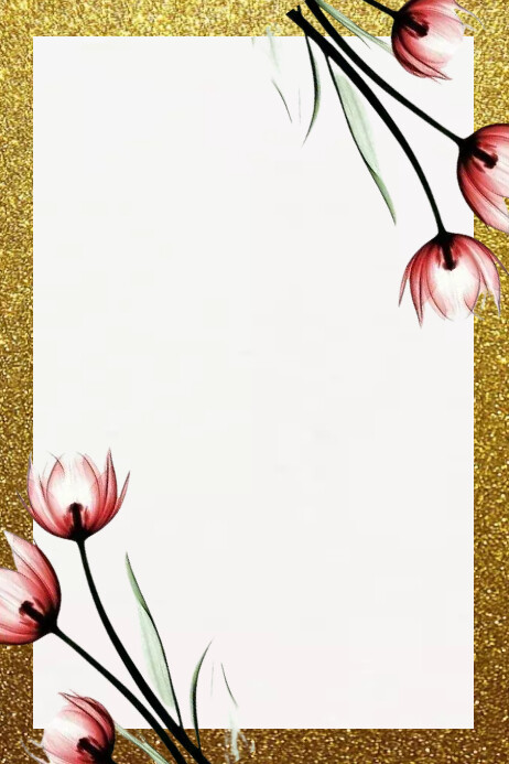 Gold wedding anniversary invitation card temp Template | PosterMyWall