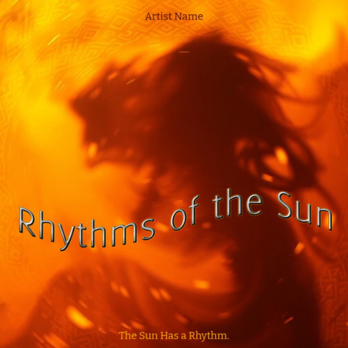 Plantilla de Golden Afrobeat Energy Album Cover | Spiritual Tribal ...