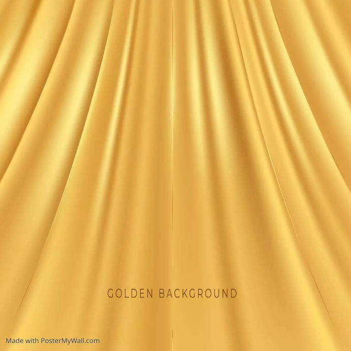Copy of Golden background design flyer | PosterMyWall
