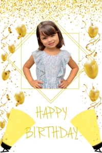 50th birthday poster Template | PosterMyWall