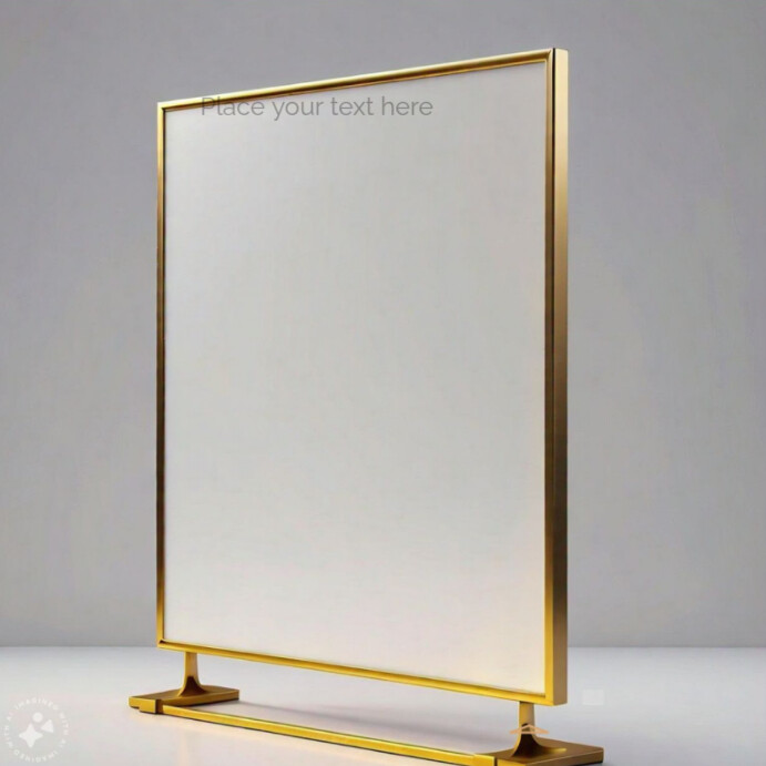 Golden board Template | PosterMyWall