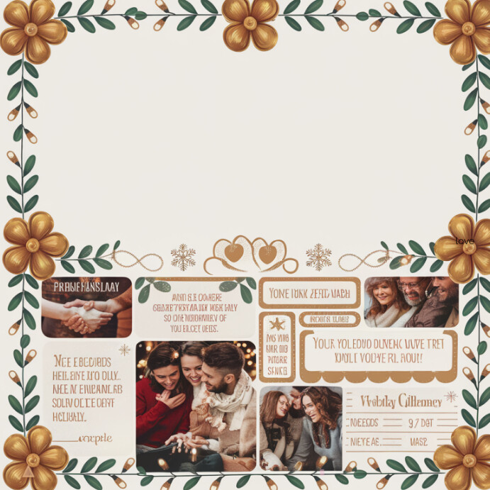 Golden board Template | PosterMyWall