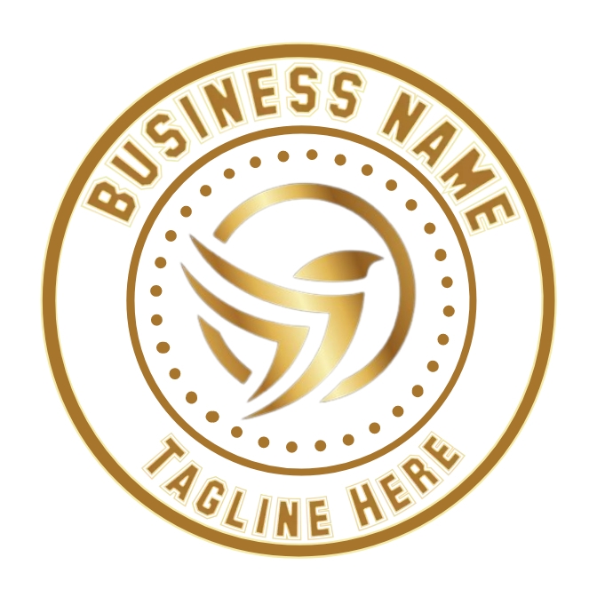 golden business logo Template | PosterMyWall