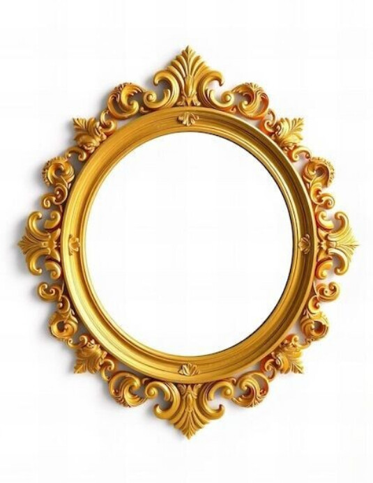 Golden circle picture frame Template | PosterMyWall