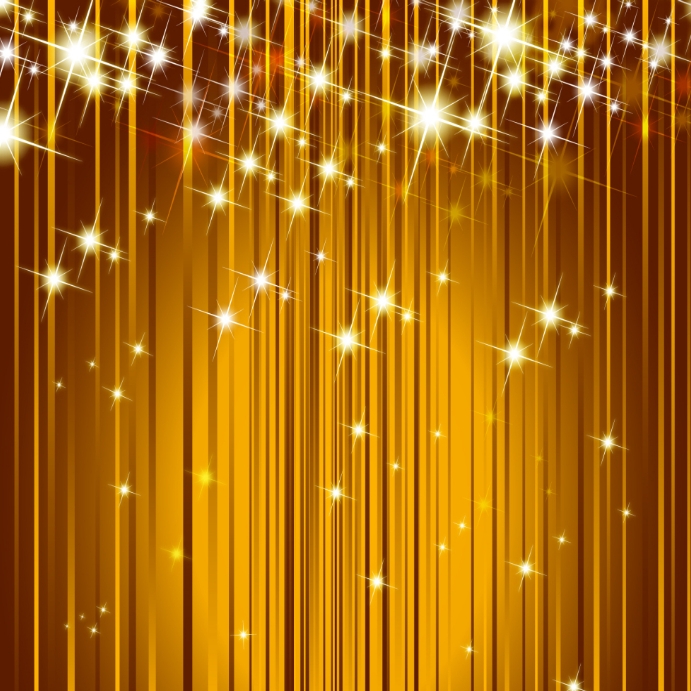 Copy of Golden curtain background design flyer | PosterMyWall