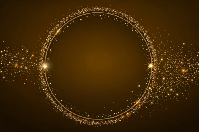 Golden Frame Template | PosterMyWall
