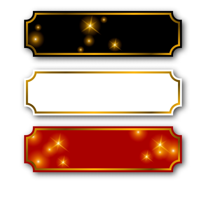 Golden frame poster Template | PosterMyWall